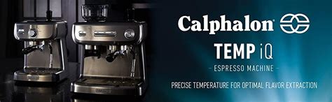 سعر Calphalon Espresso Machine With Coffee Grinder Tamper Milk Frothing Pitcher And Steam