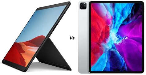 Microsoft Surface Pro X Vs Apple Ipad Pro 2020 Which Is The Smarter