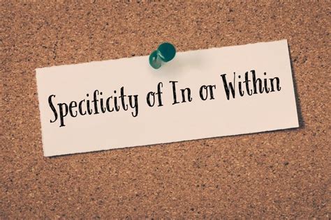 In Vs Within In English Grammar Main Differences Phoenix English