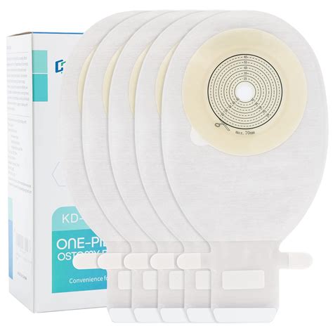 20pcs Ostomy Bag With Closure Colostomy Supplies One Piece Drainable Pouches For Ileostomy