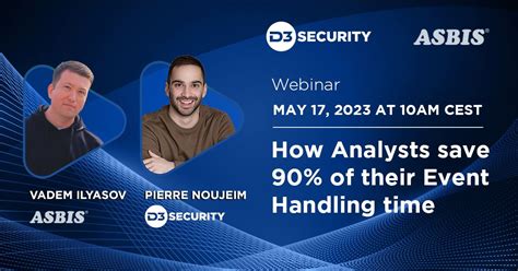 Asbis On Linkedin Soar Smartsoar Incidentresponse Cybersecurity Webinar