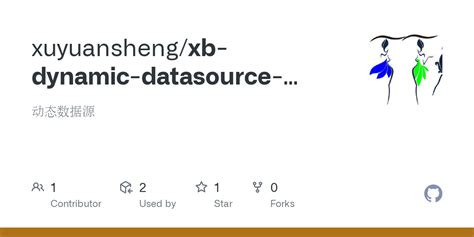 Github Xuyuanshengxb Dynamic Datasource Boot Starter 动态数据源