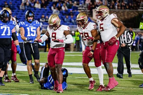 Snap Counts From Fsus Game Vs Miami In Week 9