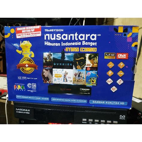 Jual Transvision Nusantara HD Combo Parabola DVBT2 Shopee Indonesia