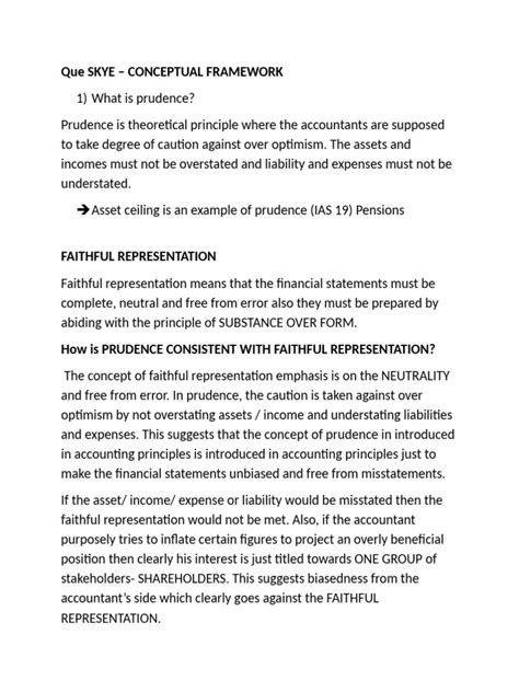 Conceptual Framework Sbr Pdf Fair Value Corporations