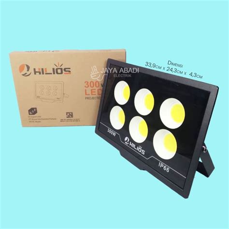 Lampu Sorot Led Cob Watt Hilios Lampu Sorot Led Tembak Cob W Outdoor Lazada Indonesia