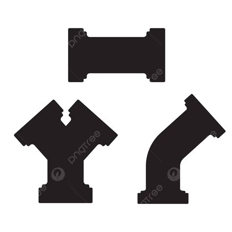 Pipes And Plumbing Fittings Set Vector Sewerage Regulator Icon Vector Sewerage Regulator Icon
