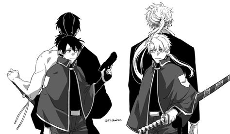 Zero And Fifteen Katana Zero Drawn By 55yamisan Danbooru