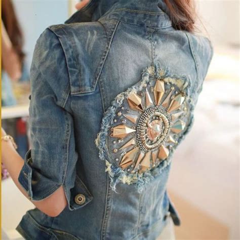 Tumblr | Embellished denim jacket, Embellished denim, Recycled denim