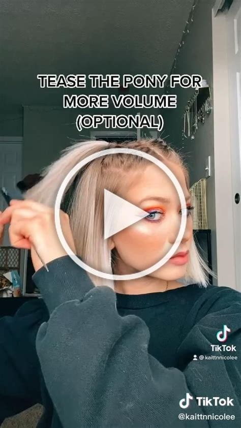 Kaittnnicolee On Tik Tok Hair Hairstyles Fashion Haircut