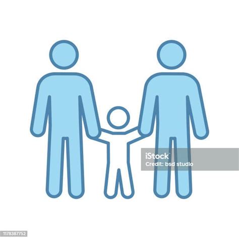 同性戀家庭顏色圖示向量圖形及更多lgbtqia文化圖片 Lgbtqia文化 Lgbtqi人仕 一起 Istock