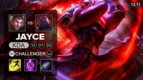 Kiin Jayce Vs Sion Top Kr Challenger Patch 1311 Season 13 Youtube