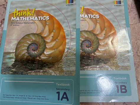Secondary 1 Math Textbook Hobbies And Toys Books And Magazines Textbooks