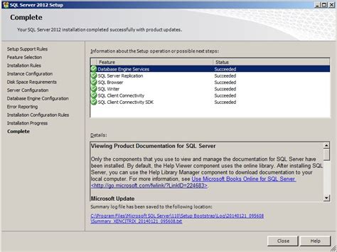 how to install a sql 2012 express instance database
