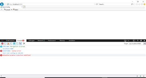 Internet Explorer 11 I Have Created Single Spa Application Using
