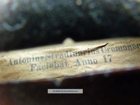 Antiquevintage Full Size 44 Scale Stradivarius Model Violin W Old