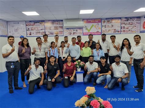 Success Journey Gestamp Team Learning Manufacturing Engineers Abhijeet Giram