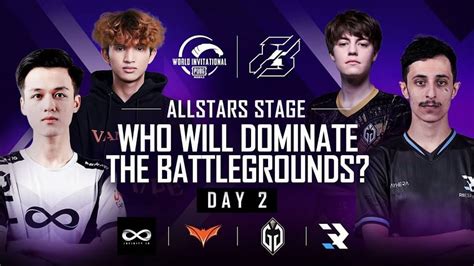 Pubg Mobile World Invitational Pmwi 2023 Allstars Day 2 Overall