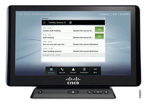 Cisco TelePresence System User Guide Software Release TX Cisco TelePresence Touch At A