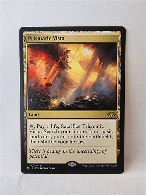 Mtg Prismatic Vista Modern Horizons 244254 Regular Rare For Sale