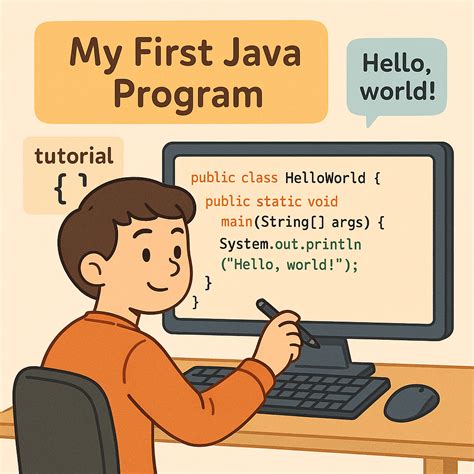 Как написать первую программу на Java пошаговое руководство для начинающих
