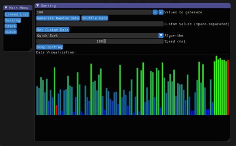 Datastructures Visualization Computerscience Techinnovation Programming