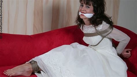 Barefoot Bride Karina Santos Struggles Desperately After Shes Trussed