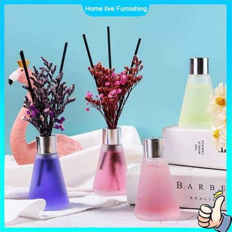 50ml Dried Flowers Scent Diffuser Reed Diffuser Bedroom Bathroom Toilet Air Freshene
