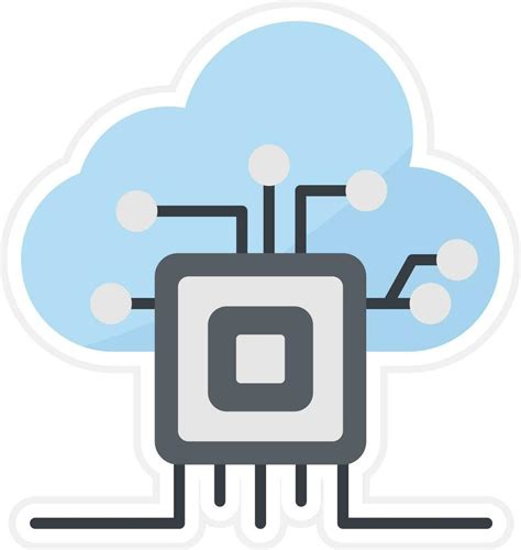Cloud Based Architecture Vector Icon 33183555 Vector Art At Vecteezy
