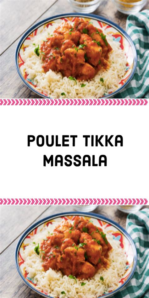 Poulet Tikka Massala Recette Cookeo Poulet Tikka Massala Recette