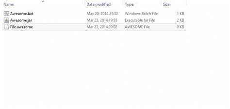 Associate File Extension With Java Application Christian Vallentin