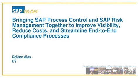 PDF Bringing SAP Process Control And SAP Risk Management Wpc B C Edgecastcdn Net B C