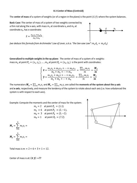 handout section 8 3 centerofmass pdf