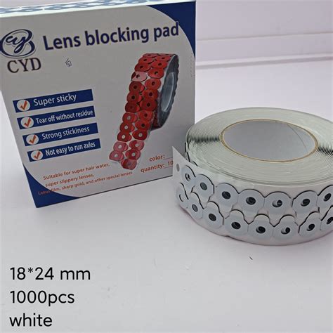 Lens Blocking Pad White 1000 Pcs
