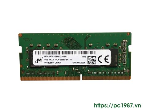 Ddr4 Micron 8gb 2666mhz Laptop Pc1987 Ddr4 Micron 8gb 2666mhz Laptop Pc1987