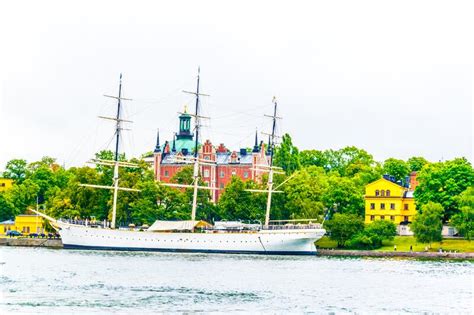 Hostel Ship Af Chapman Situated In Stockholm Swedenimage Stock