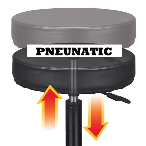 Pneumatic Roller Creeper Seat With Adjustable Height Garage Seat Shop