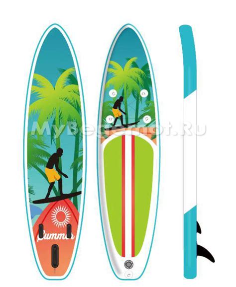 Sup Board Сап доска SHAMAN PALMA 330Х81Х15 (Витрина). Сап борды. SUP ...