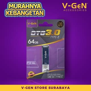 Jual OTG USB Type C Flashdisk V GeN GB Flashdrive Flash Disk USB VGEN Shopee Indonesia