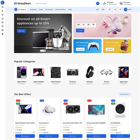 Woodmart Woocommerce Multipurpose Theme For Modern Site Design 1