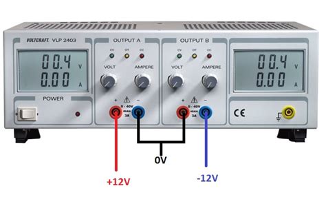 Voltage Dual Polarity V From A Bench Power Supply Electrical Engineering Stack Exchange