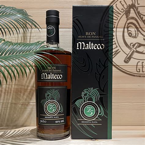 Ron Malteco Rum 15 Jahre Reserva Maya Rum 40 0 7 L Wein Dschungel