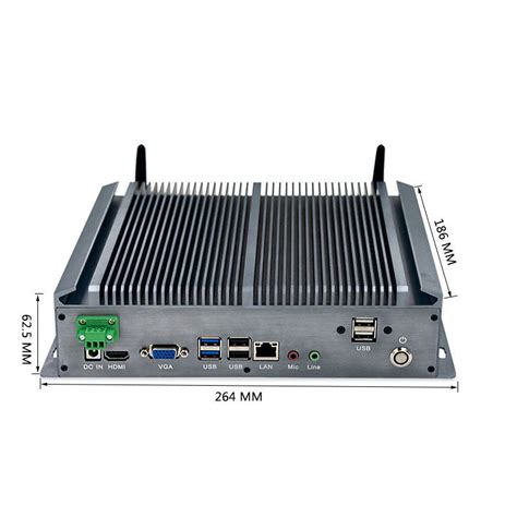 Intel Core I3 I5 I7 Mini Pc Compact Industrial Control Computer