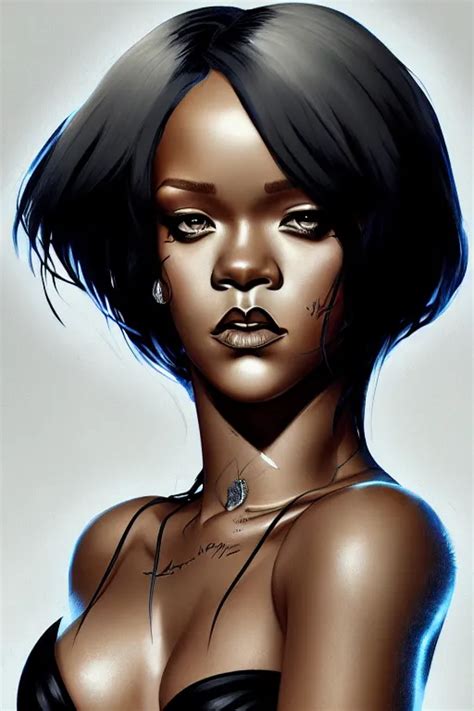 Portrait Of Rihanna By Greg Rutkowski Young Stable Diffusion Openart