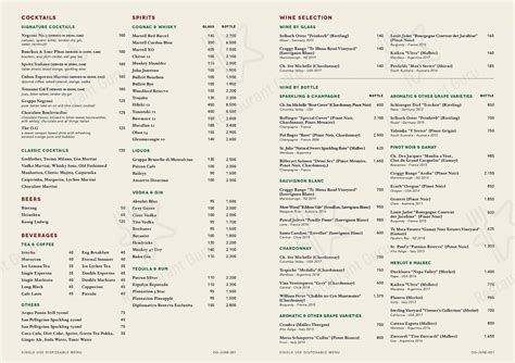Menu At Osteria Gia Mall Pacific Place Restaurant Jakarta