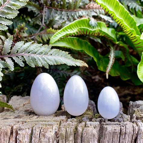 White Jade Kegel Eggs Yoni Love Crystals Yoni Gem Stones