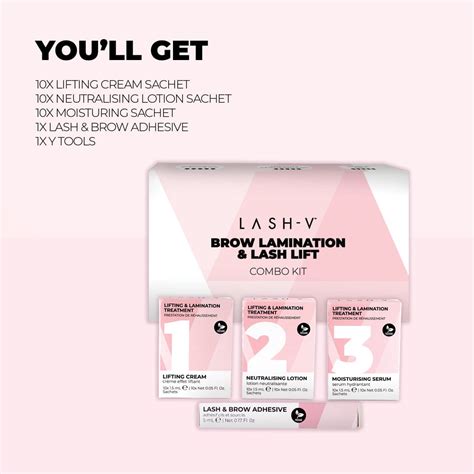 Brow Lamination And Lash Lift Mini Kit Lash V