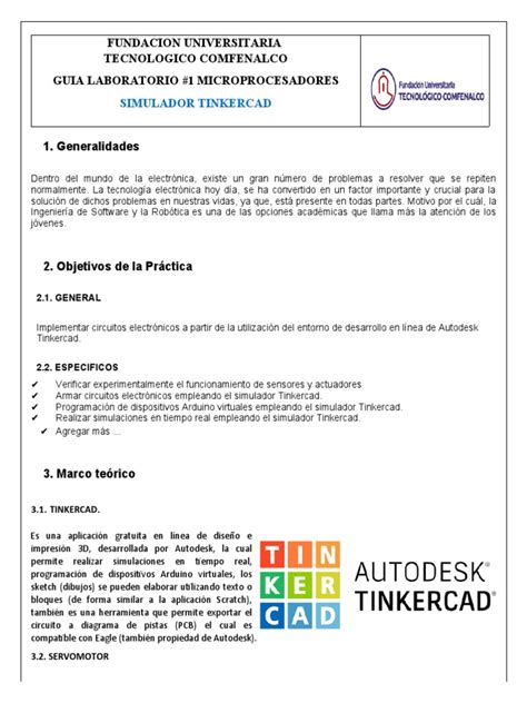 1a Guia De Laboratorio Arduino Pdf Diodo Emisor De Luz Electrónica