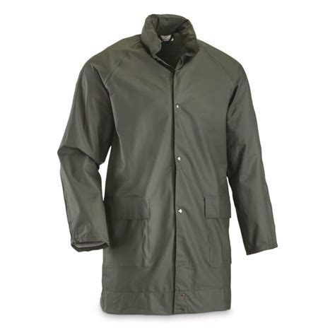 Belgian Military Surplus Wet Weather Jacket And Pants Set New