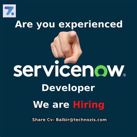 Balbir Singh On Linkedin Servicenow Developer Techcareers Hiring Panindia Jobalert Technozis Balbir Singh On Linkedin Servicenow Developer Techcareers Hiring Panindia Jobalert Technozis